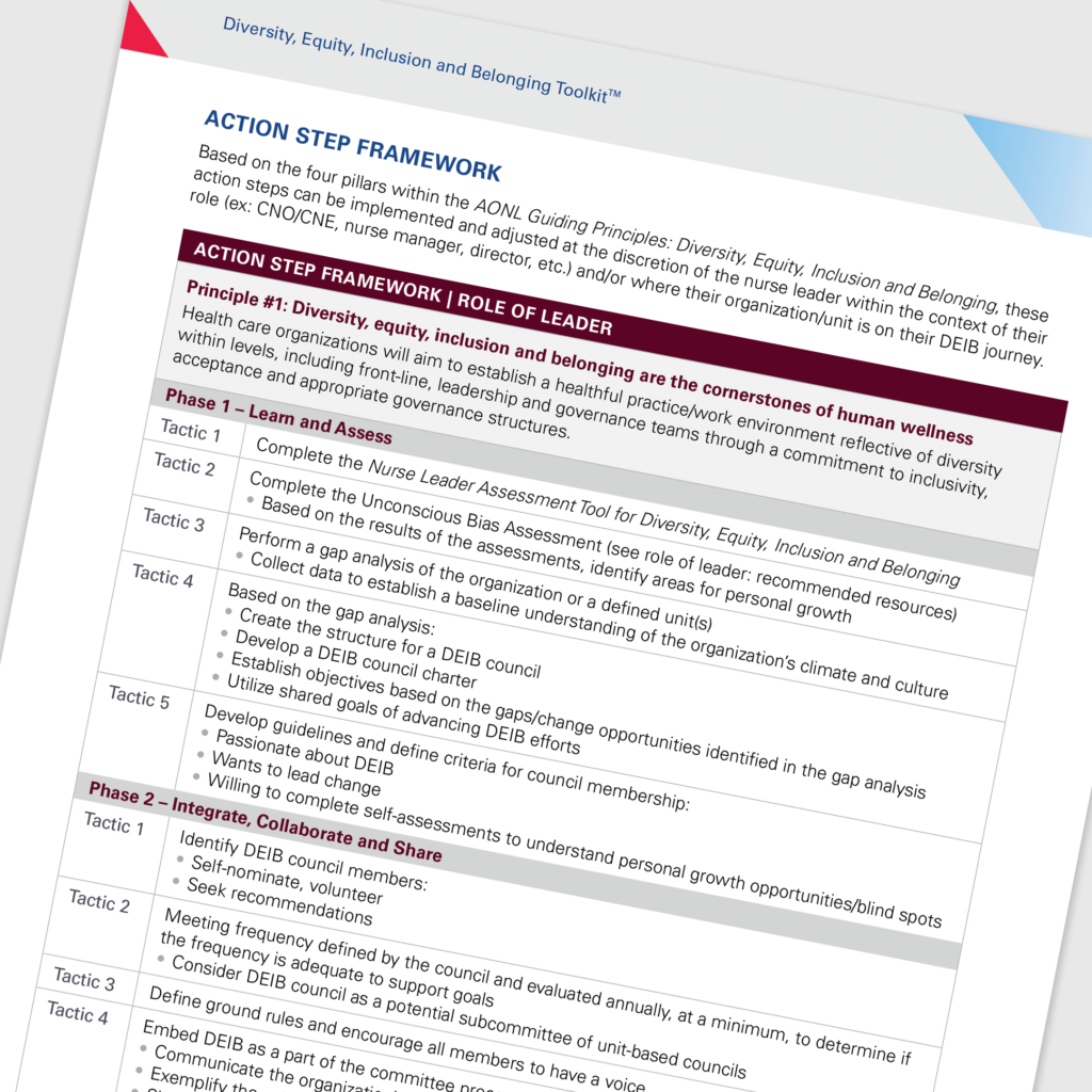 2023 AONL Diversity Toolkit - hughes design | communications